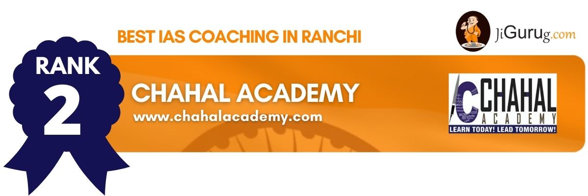 Top IAS Coaching Institutes in Ranchi - JiGuruG.com