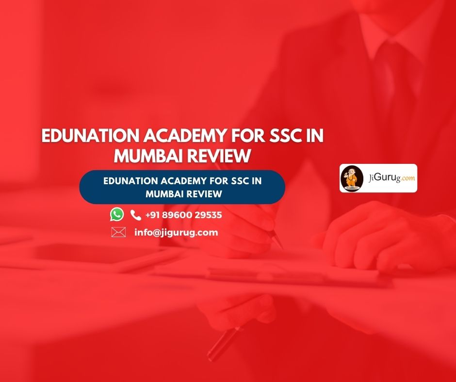 Edunation Academy For SSC In Mumbai | JiGuruG