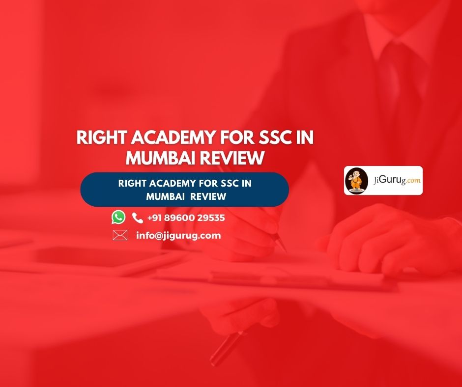 Right Academy For SSC In Mumbai | JiGuruG